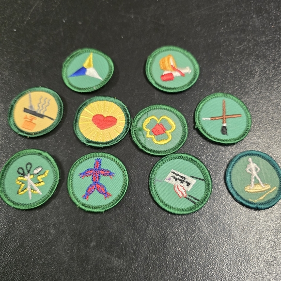 Accessories | 1 Vintage Girl Scout Patches | Poshmark